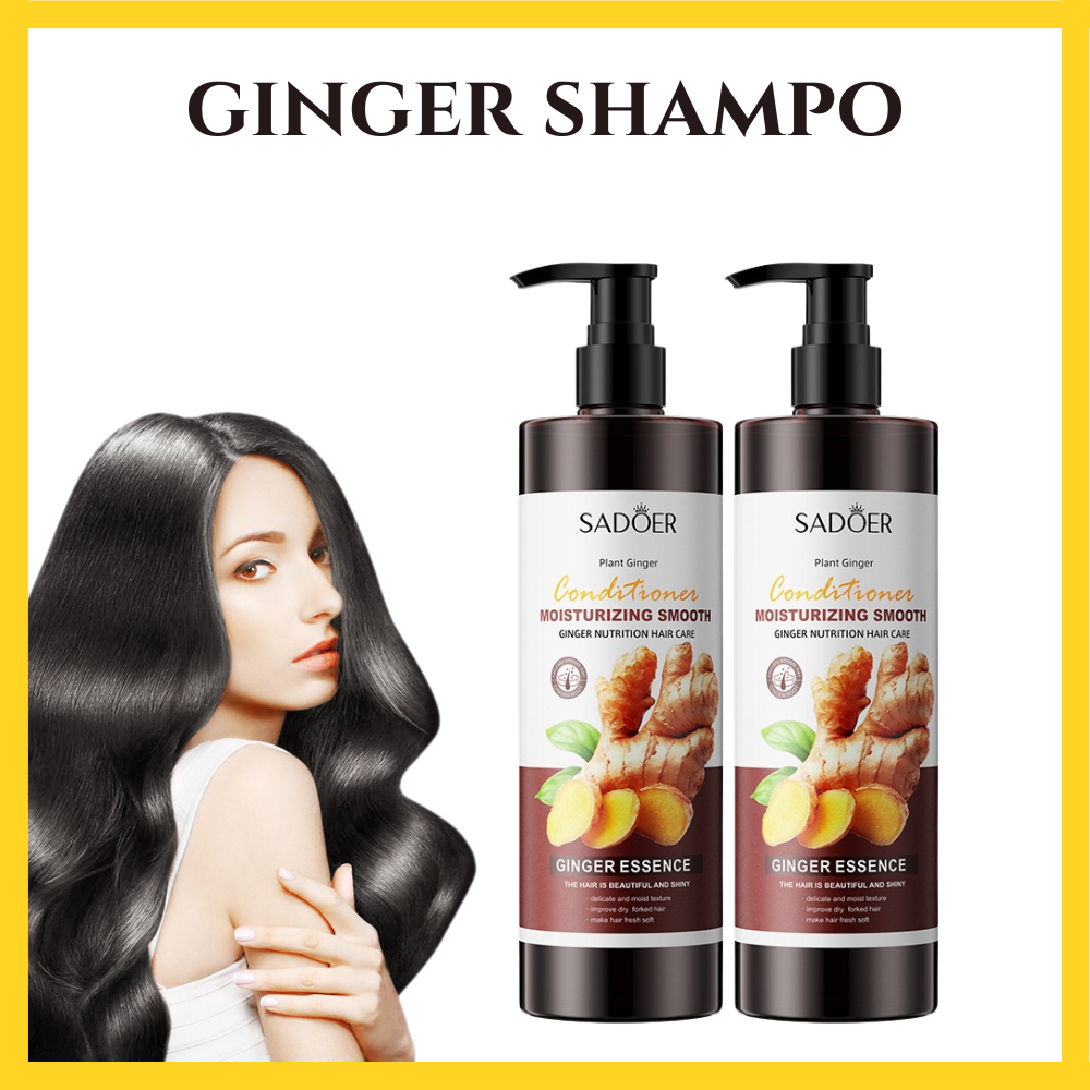 Jual SADOER Ginger Shampoo Penumbuh Rambut Shampo Jahe Anti Ketombe Dandruff dan Anti Rontok ...