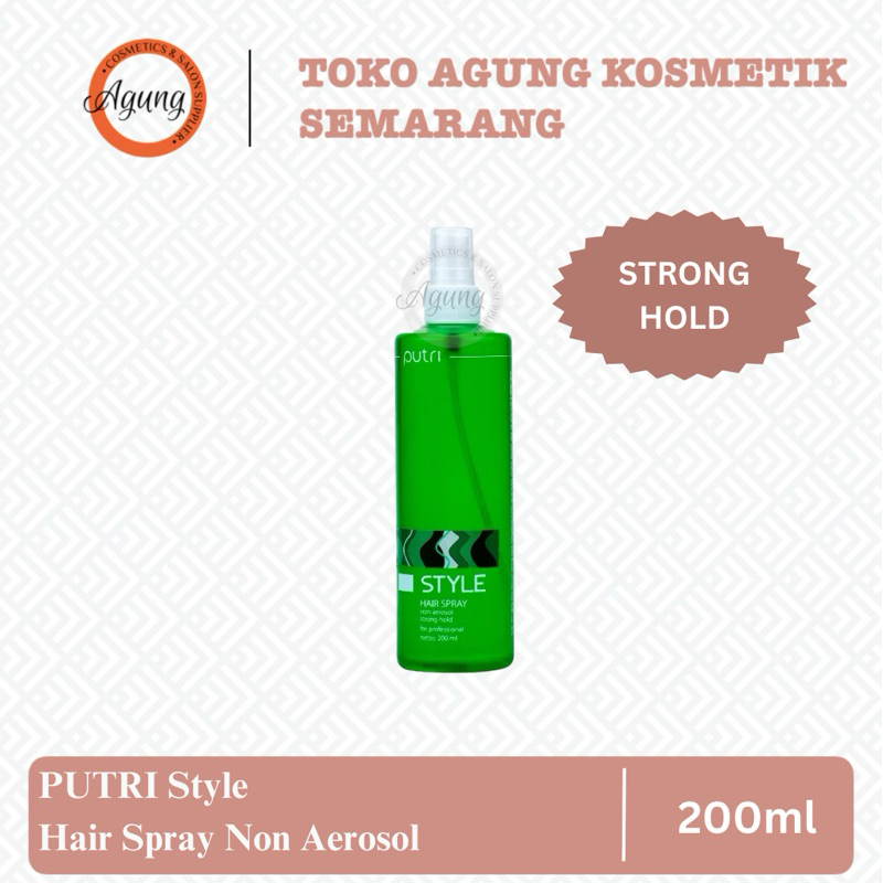 Jual [AGUNGSMG] - Putri Style Hair Spray Non Aerosol - Strong Hold ...