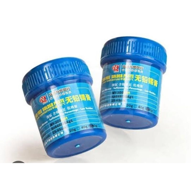 Jual timah cair timah pasta mayuan 309b1 low temp 138 derajat | Shopee ...