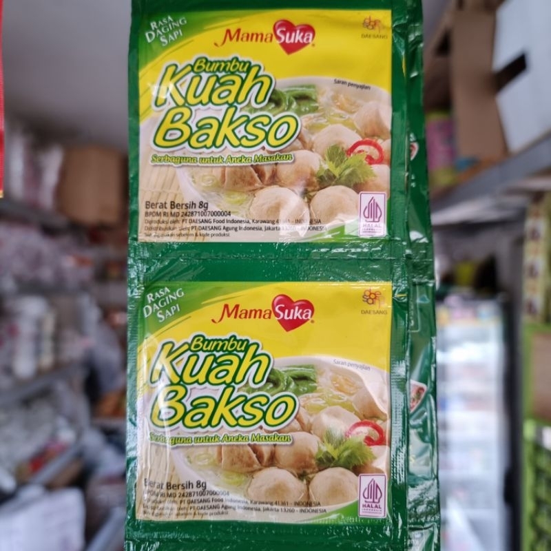 Jual Mamasuka Bumbu Kuah Bakso 12 sachet | Shopee Indonesia