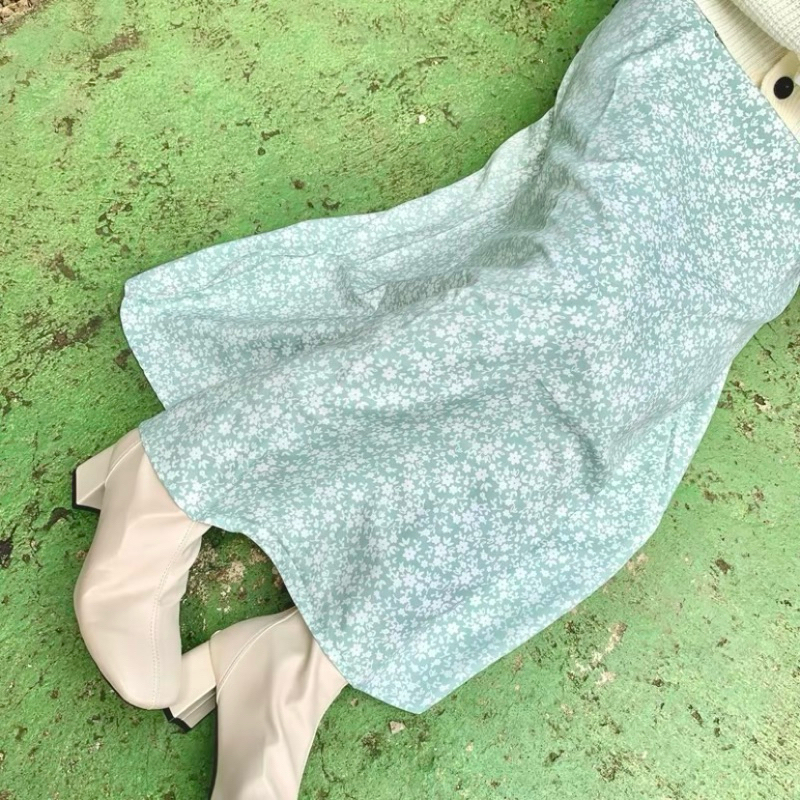 Jual Preloved flower skirt rok bunga pinterest by moutfit | Shopee ...