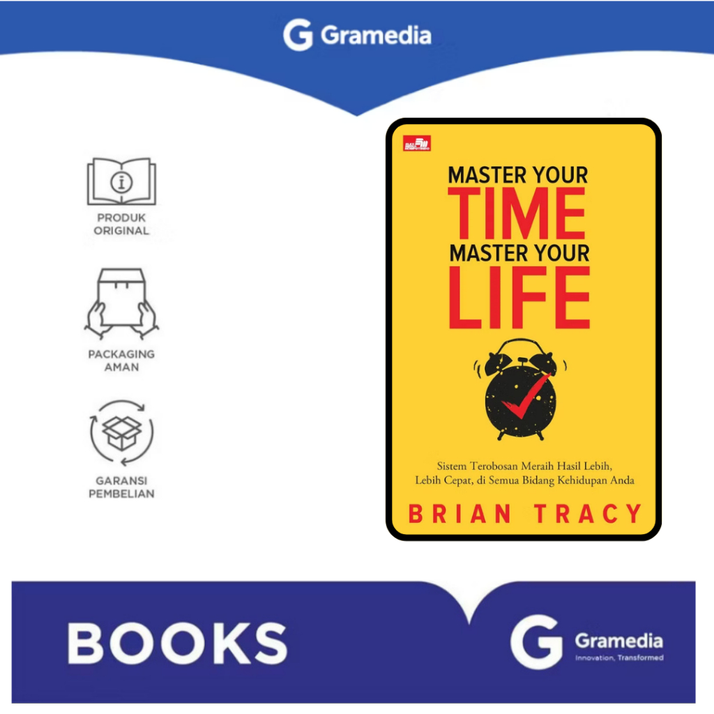 Jual Master Your Time, Master Your Life (New Cover) | Shopee Indonesia