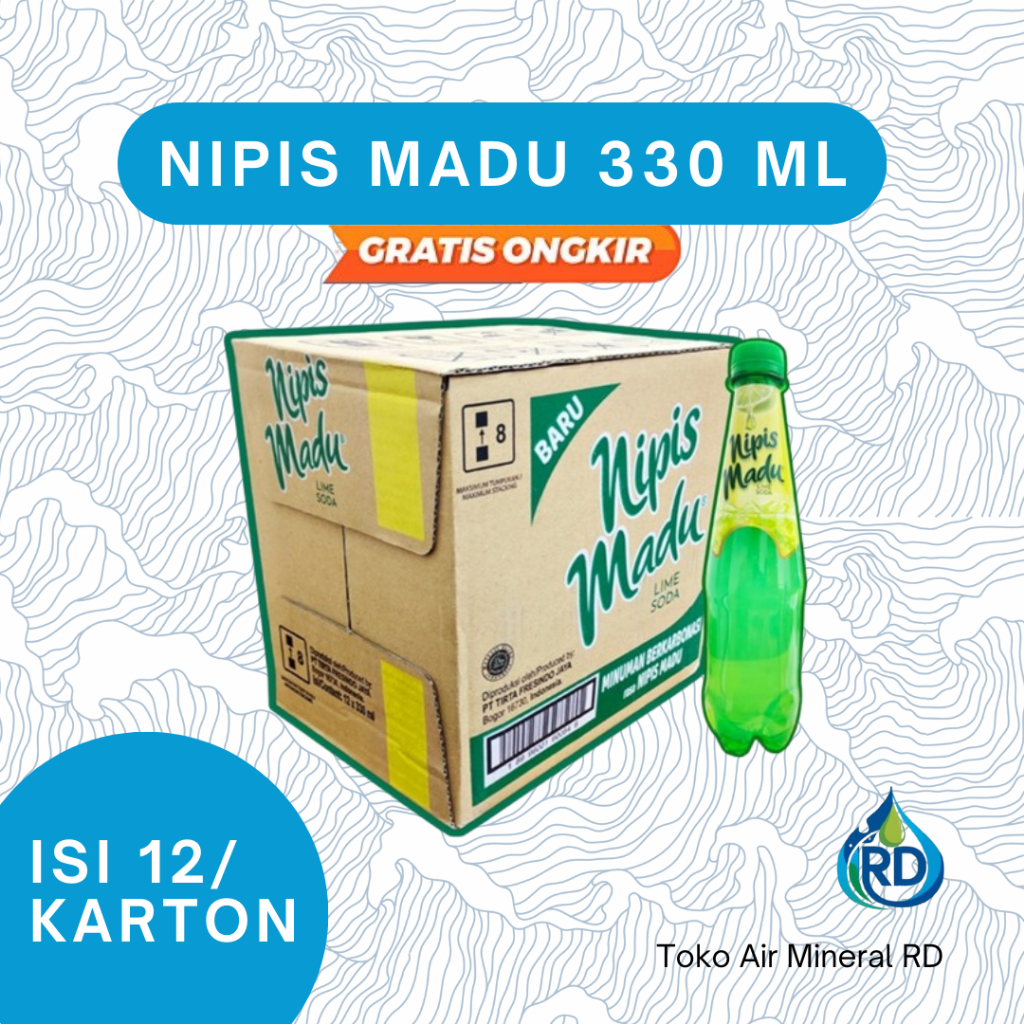 Jual RD - NIPIS MADU Botol 330 ML 1 Dus - Isi 12 x 330 ML - Minuman ...