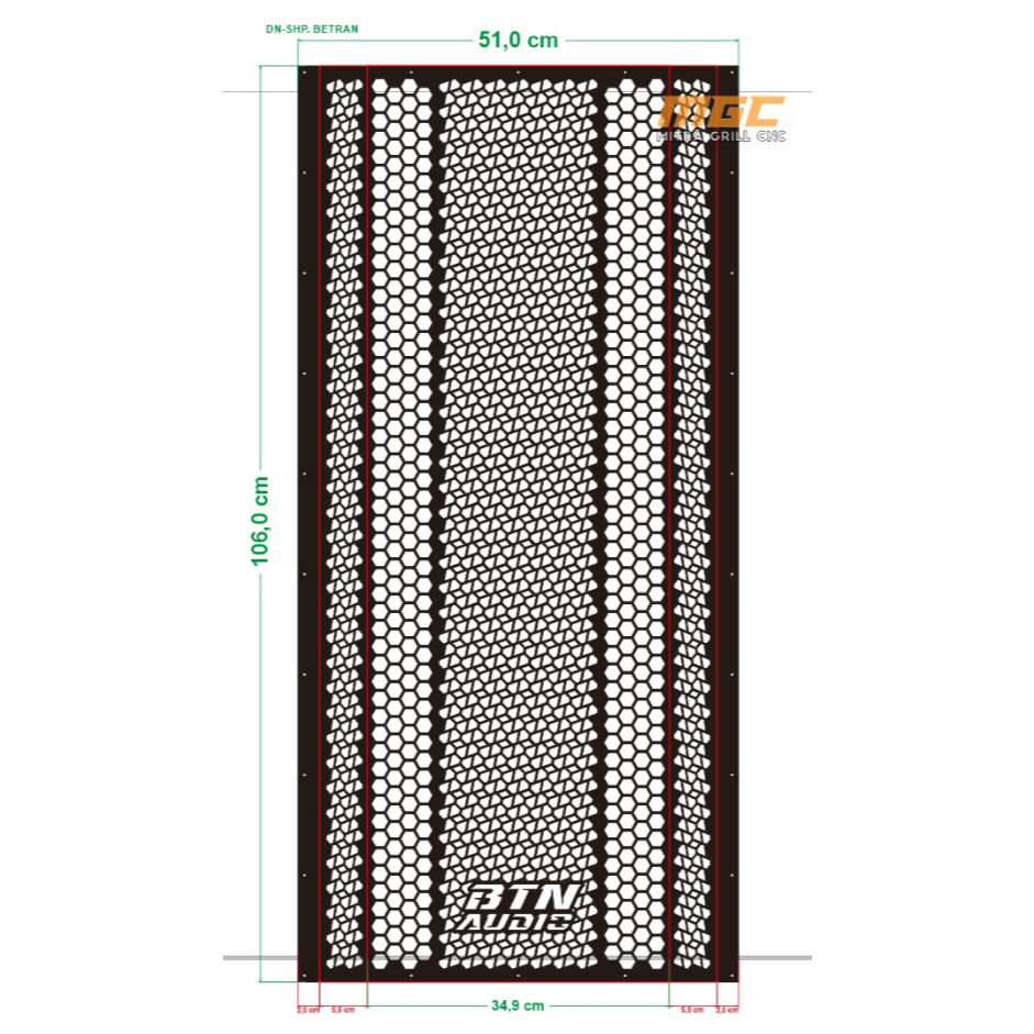 Jual Grill mentahan- speaker Sound System Ukuran custom | Shopee Indonesia