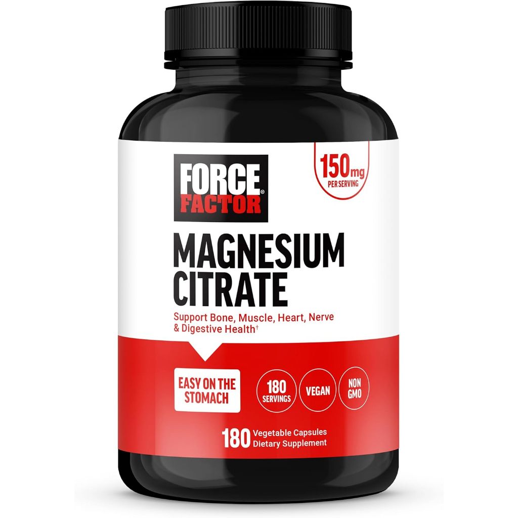 Jual Force Factor, Magnesium Citrate, 150 mg 180 VegeCap | Shopee Indonesia