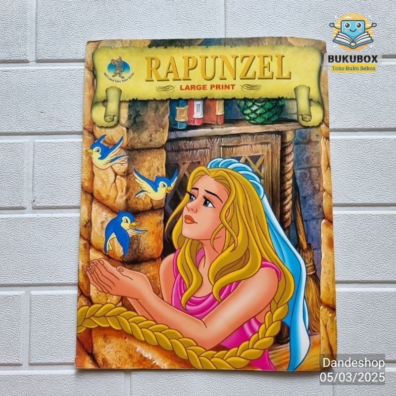 Jual Rapunzel - Large Print Well Loved Fairy Tales Series - English Children Story Book - Buku ...