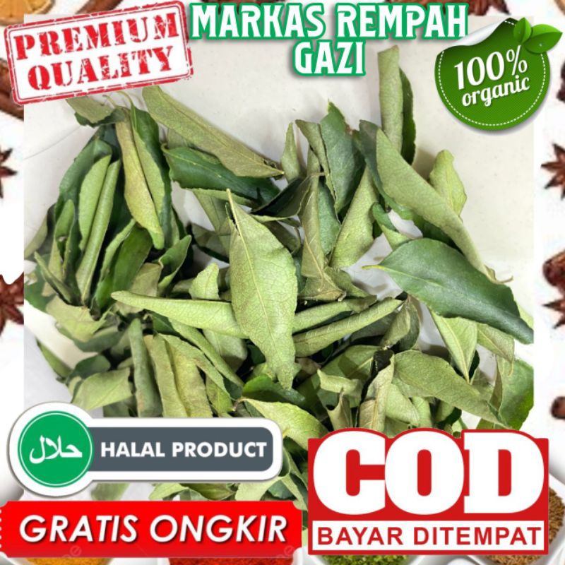 Jual Daun kari kering/Daun salam koja kering/Daun temurui kering ...