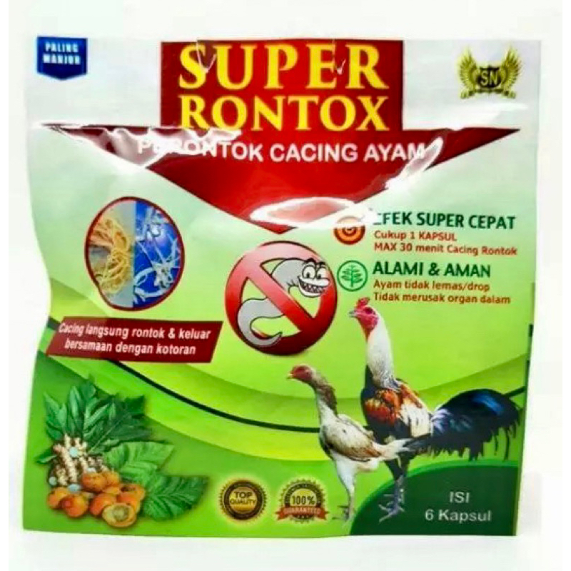 Jual SUPER RONTOK RONTOX OBAT CACING AYAM HERBAL SASANA NGAPAK | Shopee ...