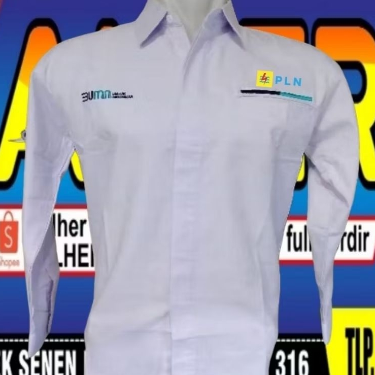 Jual kemeja BUMN PLN baju BUMN PLN pdh BUMN PLN seragam BUMN PLN kemeja ...