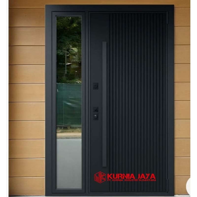 Jual Pintu Utama Pivot Dan Kaca Mati Kayu Merbau | Shopee Indonesia