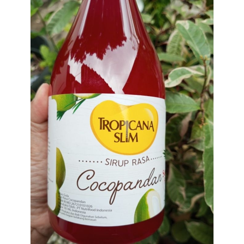 Jual Tropicana Slim sirup cocopandan 750ml | Shopee Indonesia