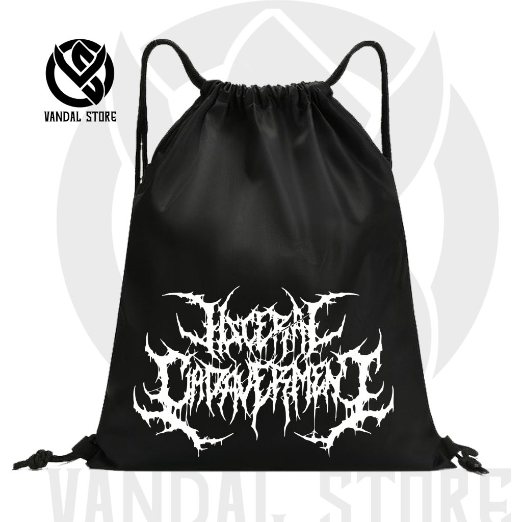 Jual Vandal Store Tas Serut MOTIF VISCERAL CADAVERMENT / DRAWSTRING BAG ...