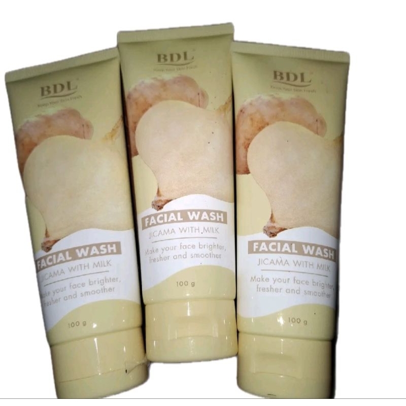Jual BDL BRIGHTENING FACIAL WASH 100GR BENGKUANG/JICAMA | Shopee Indonesia