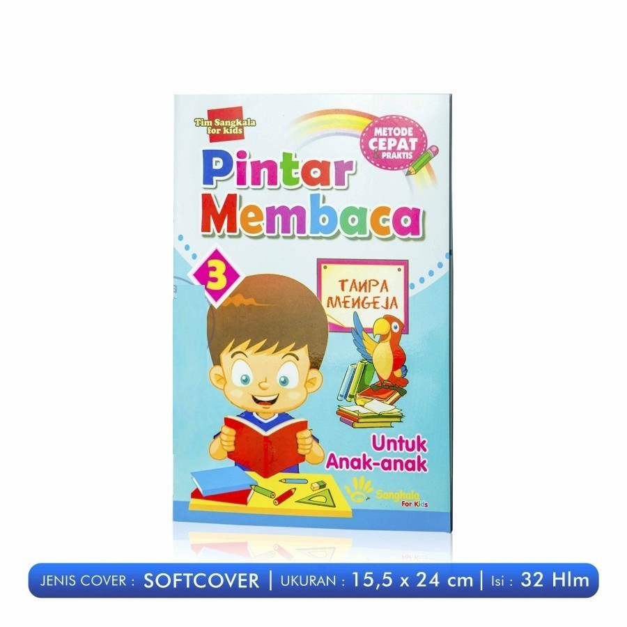 Jual Buku Belajar Membaca Anak Pintar Membaca Tanpa Mengeja 3 Untuk ...