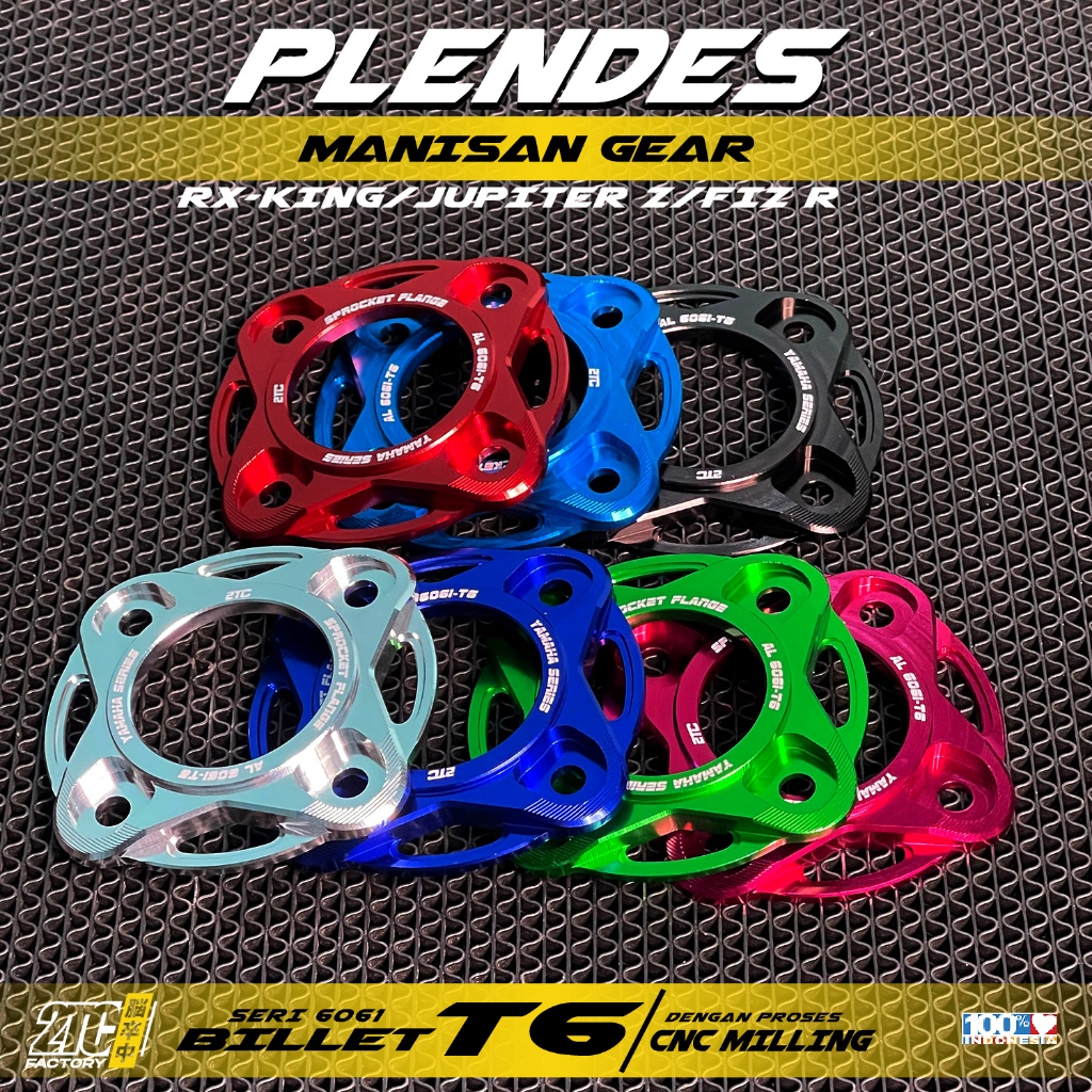 Jual RK MANISAN GEAR NINJA 2TAK SERIES RX KING F1ZR GEAR 4 LUBANG ...