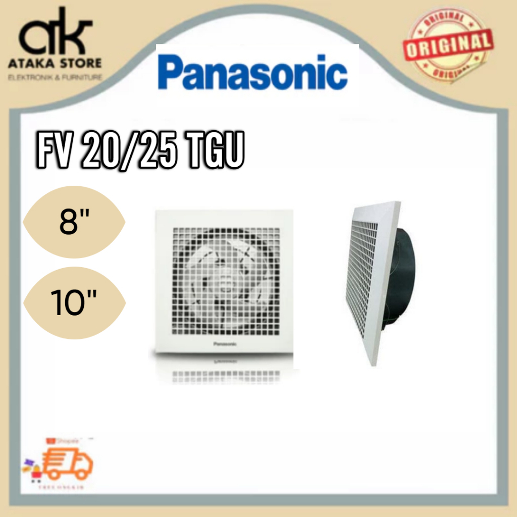 Jual Exhaust Fan Panasonic FV20TGU / FV25TGU Hexos Plafon Kipas Angin ...