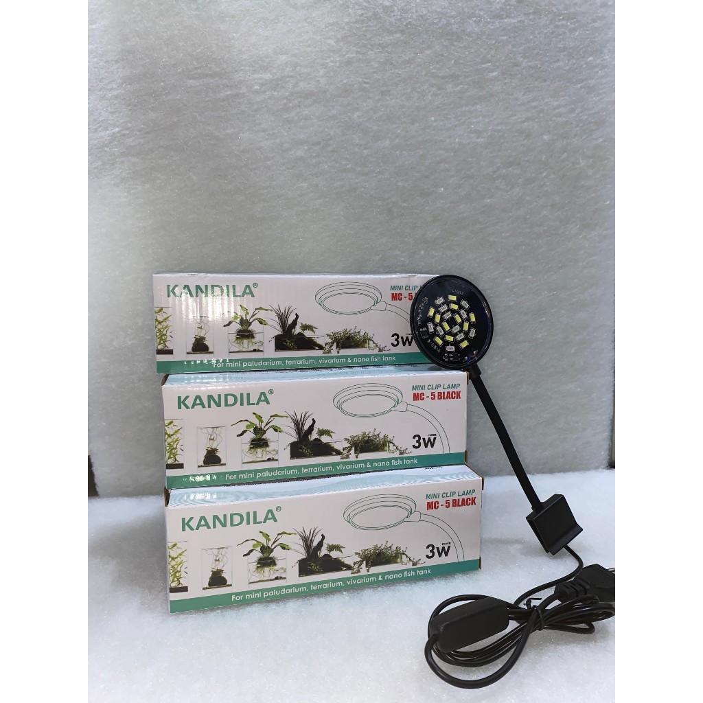 Jual LAMPU JEPIT KANDILA PRO MINI CLIP MC 5 WHITE BLACK LAMPU LED ...