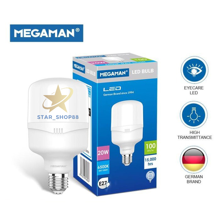Jual MEGAMAN LAMPU LED KAPSUL 20W | Shopee Indonesia