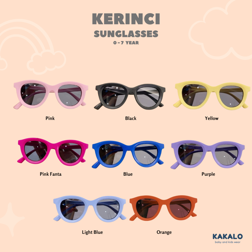 Jual KAKALO Kacamata Anak | Kerinci Sunnies (0-7 Tahun) | Shopee Indonesia