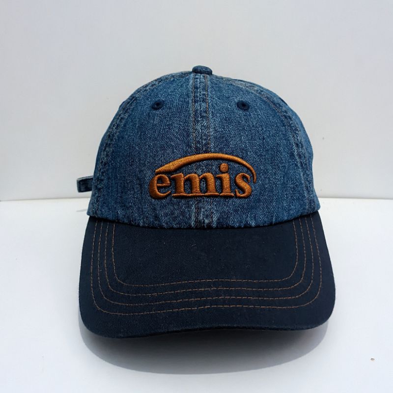 Jual Topi Emis Denim Two Tone | Shopee Indonesia
