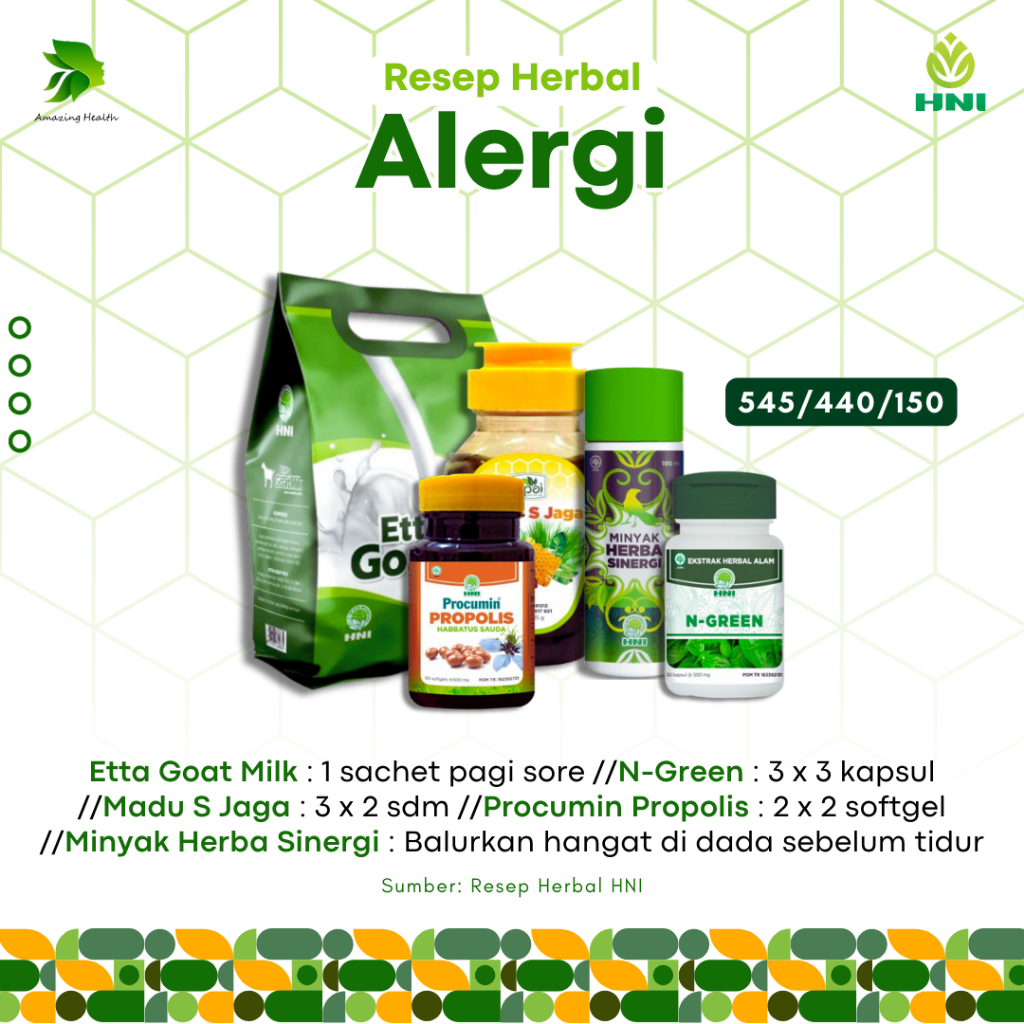 Jual Resep Herbal Gatal Tubuh/ Biang Keringat, Alergi, Alergi Dingin ...