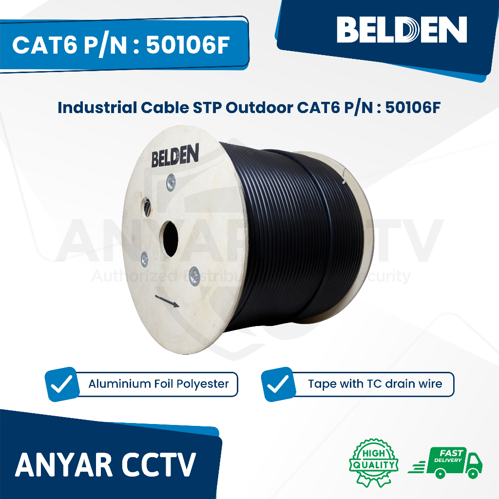 Jual KABEL BELDEN CAT6 STP OUTDOOR 50106F GUARANTEE 100% ORIGINAL ...