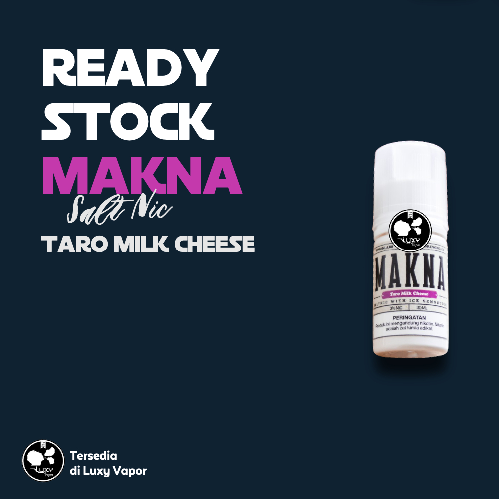 Jual Makna V2 Taro Milk Cheese Salt Nic Liquid | Shopee Indonesia