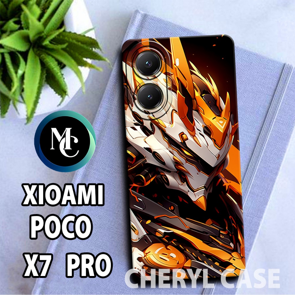 Jual case karet untuk Xiaomi Poco X7 PRO/CC36/Motif GUNDAM/case/Casing ...
