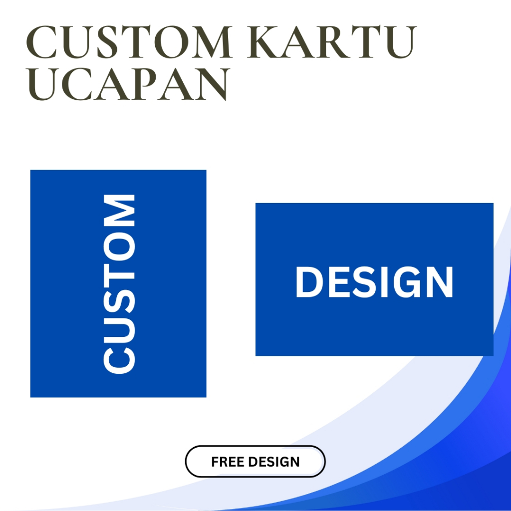 Jual Custom Kartu Ucapan Kartu Ulang Tahun Kartu Ucapan Terima Kasih LOGIA STUDIOS | Shopee ...