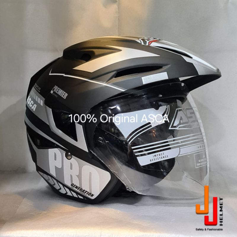 Jual Helm ASCA Premier Corak (Double Visor) (100% Original ASCA ...