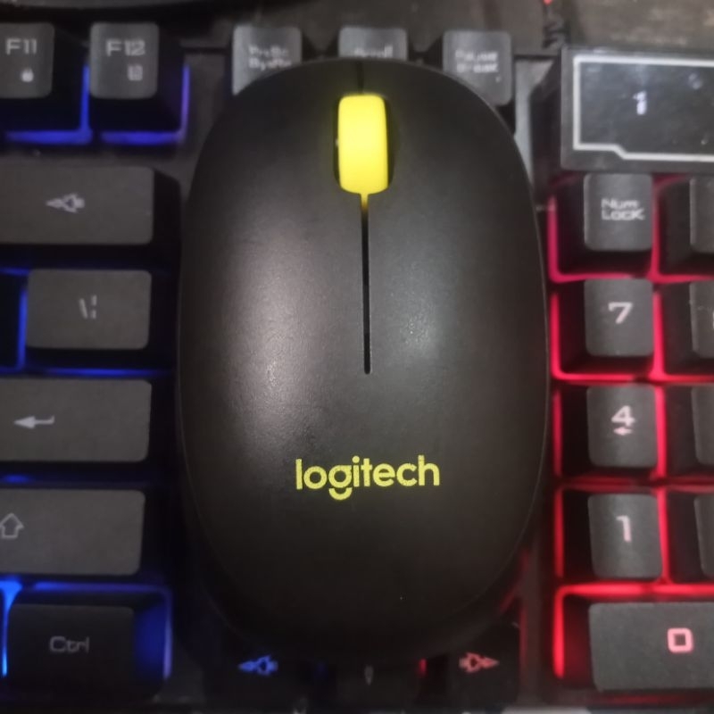 Jual Mouse wireless Logitech M212, seken ori + usb receiver + battery ...