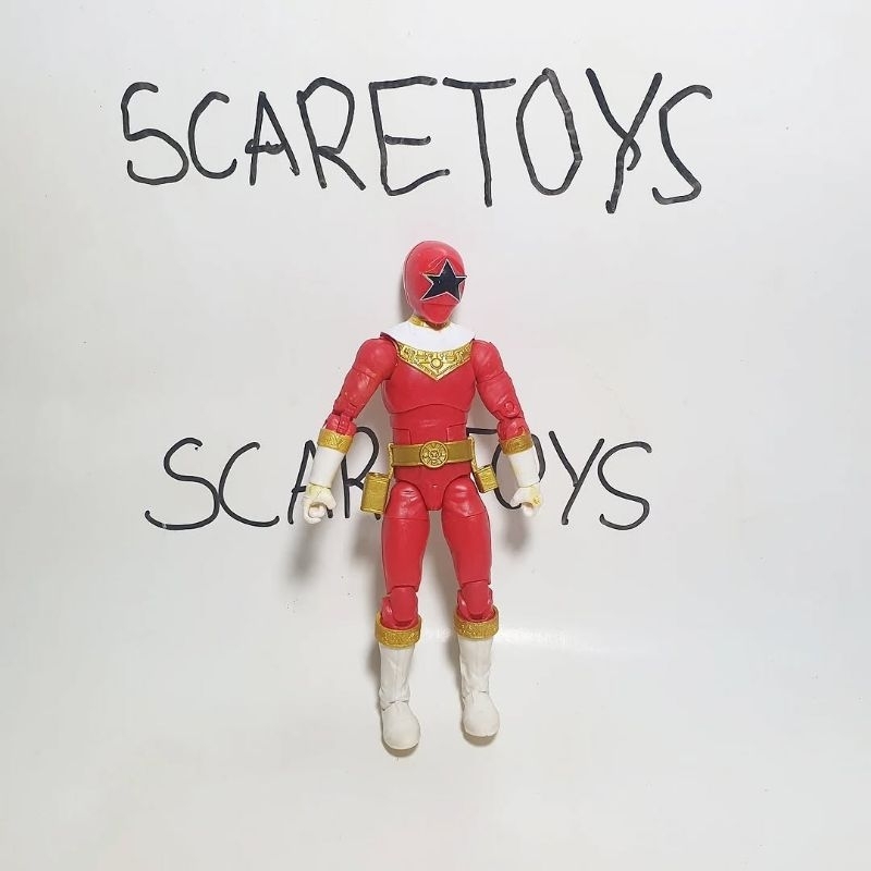 Jual Lightning Collection Power Rangers Zeo ranger red merah chorikii ...