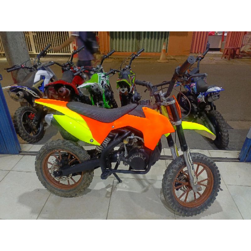 Jual Motor trail mini 2 tak 50 cc Pro Ride | Shopee Indonesia
