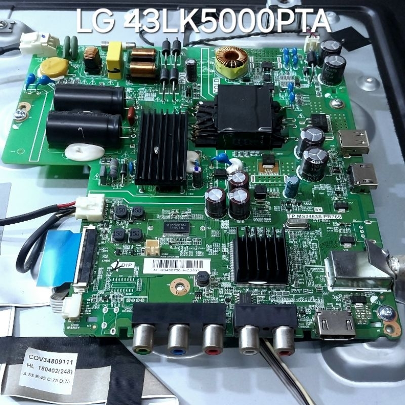 Jual MB LG 43LK5000PTA ORIGINAL MAINBOARD MOTHERBOARD | Shopee Indonesia