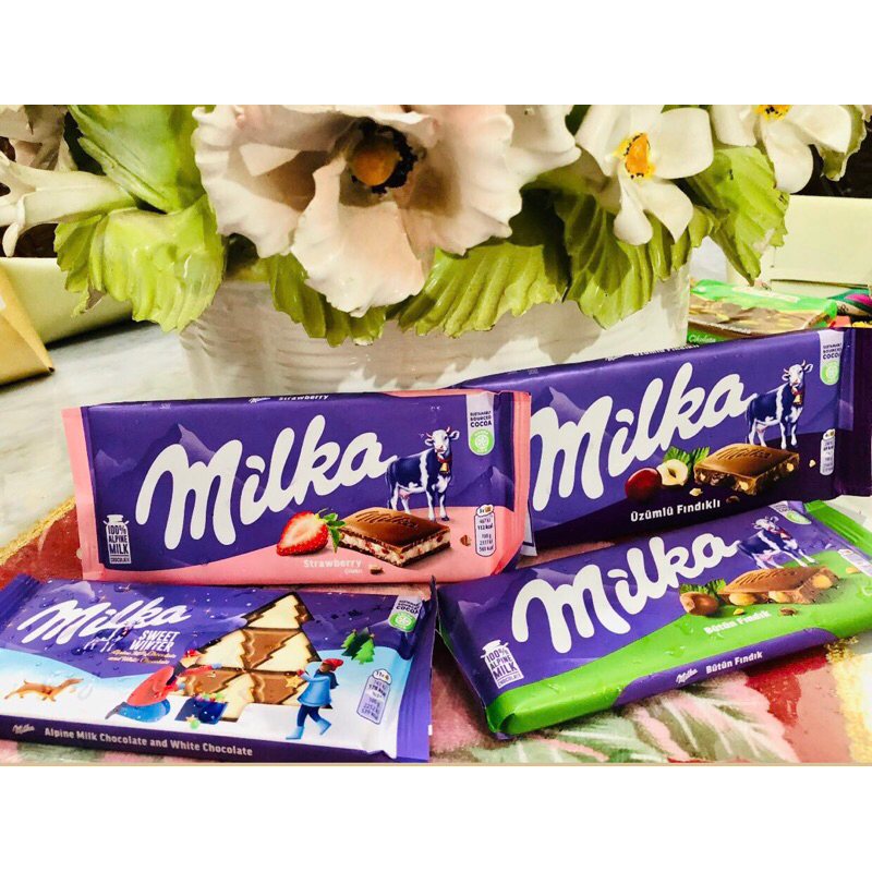 Jual Milka chocolate All variant ready stock,status po hanya jeda waktu ...