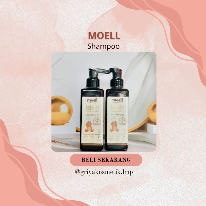 Jual moell bubbles bubbles everywhere Shampoo 185 gr | Shopee Indonesia