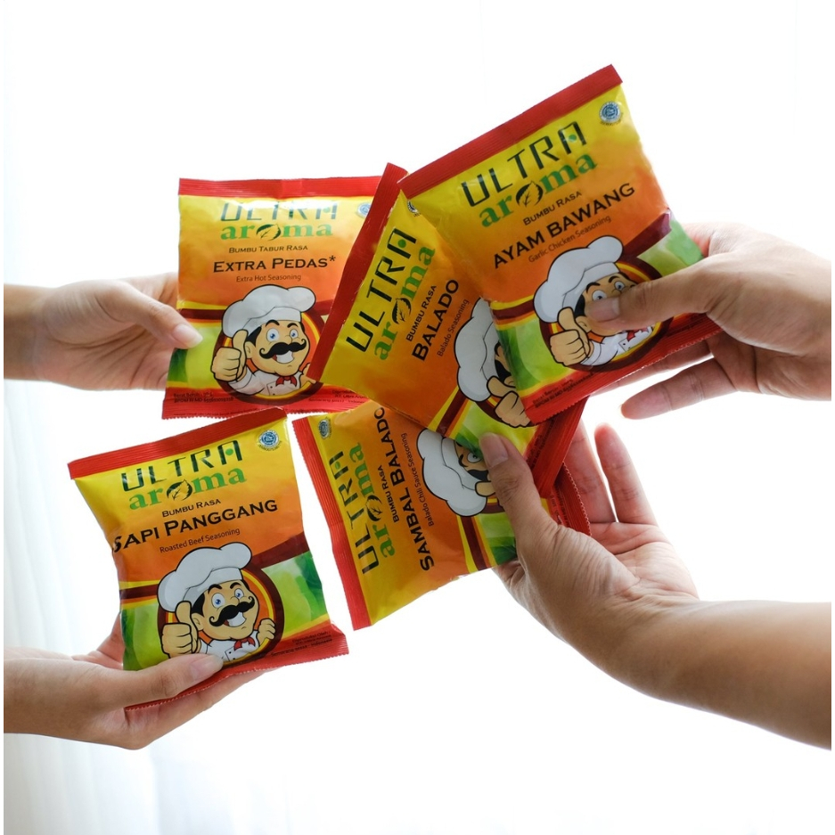 Jual Bumbu Tabur Serbaguna Ultra Aroma Aneka Rasa Kemasan 100gr/Sachet ...