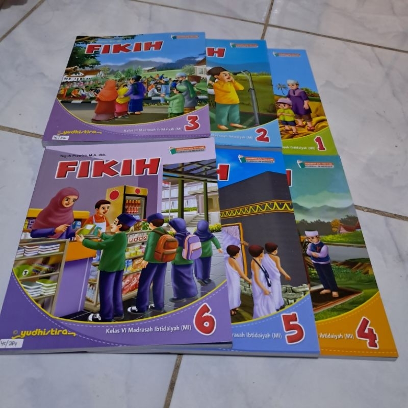 Jual buku bekas ori kurikulum merdeka FIKIH UNTUK SD/MI KELAS 1,2,3,4,5,6 YUDISTIRA (MULUS ...
