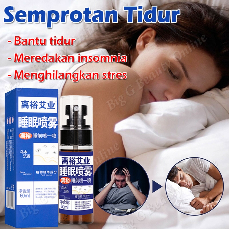 Jual Sleep Spray Pillow Mist Obat Lelap Obat Tidur Nyenyak Spray tidur ...