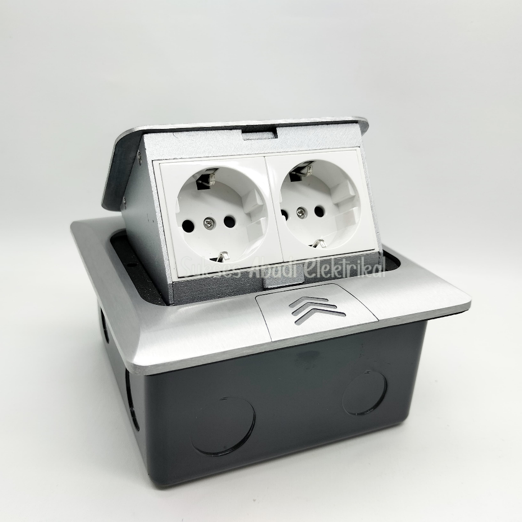 Jual Stopkontak Lantai / Floor Socket / Stop Kontak Tanam Arde | Shopee ...
