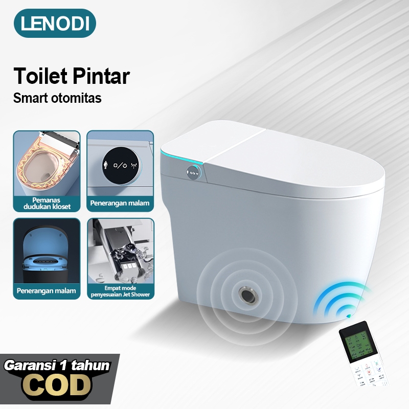 Jual Lenodi Smart Toilet / Kloset Duduk Full Automatic System Tidal ...