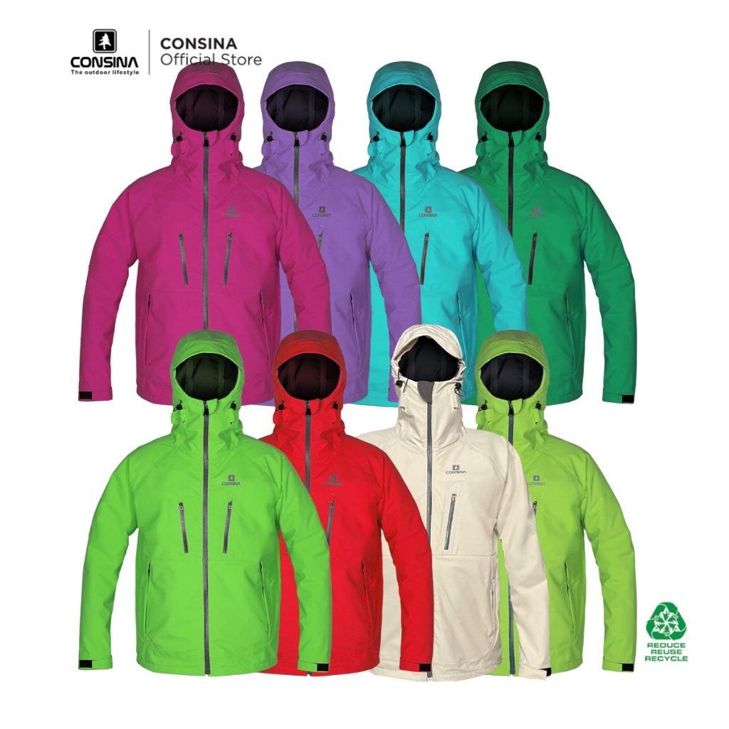 Jual Consina Arkara Jaket Gunung Gorpcore Goretex 3 Layer Fabric ...