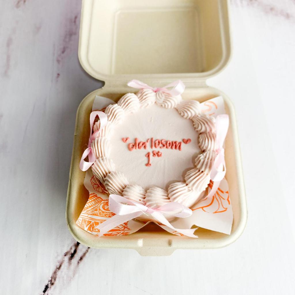 Jual Kue Ulang Tahun/Mini cake/Mini korean ribbon/Kue Birthday Jakarta ...