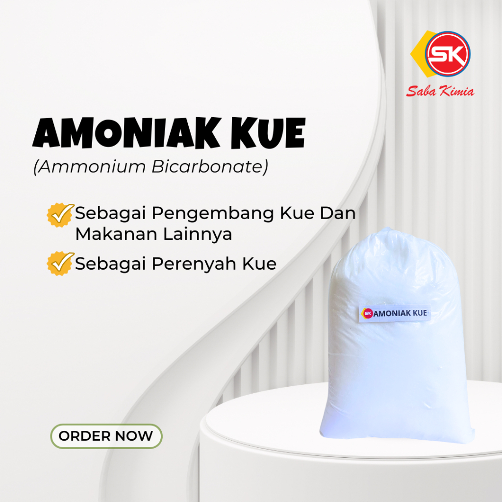 Jual Amoniak Kue 1 Kg | Pengembang Kue Kering | Ammonium Bicarbonate ...