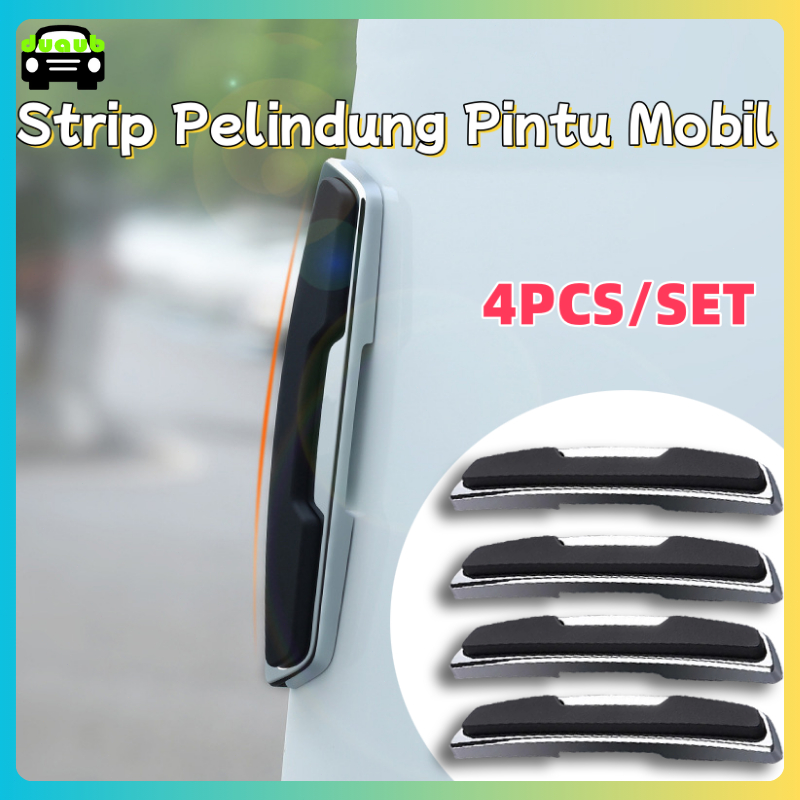 Jual 4 Pcs Stiker Strip Pelindung Pintu Mobil Anti Tabrakan Stiker Door ...