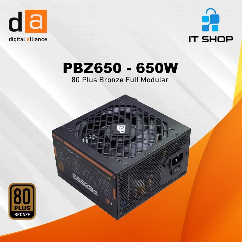 Jual Digital Alliance Power Supply PBZ650 650W Bronze Full Modular ...