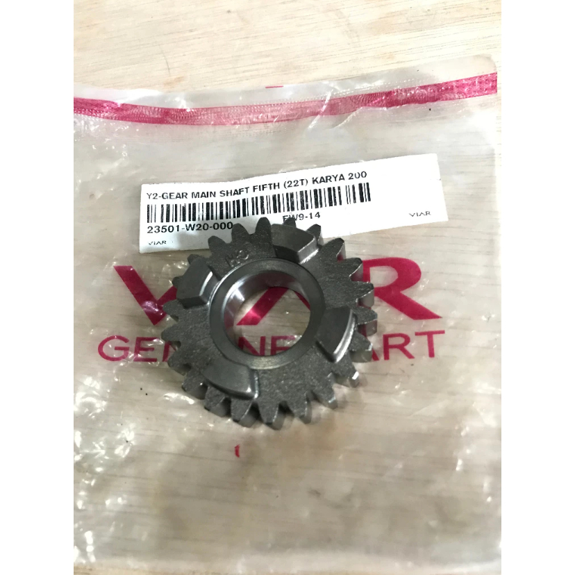 Jual GIGI AS UTAMA KE LIMA JUMLAH GIGI 22T VIAR 150 200 CC ORIGINAL ...