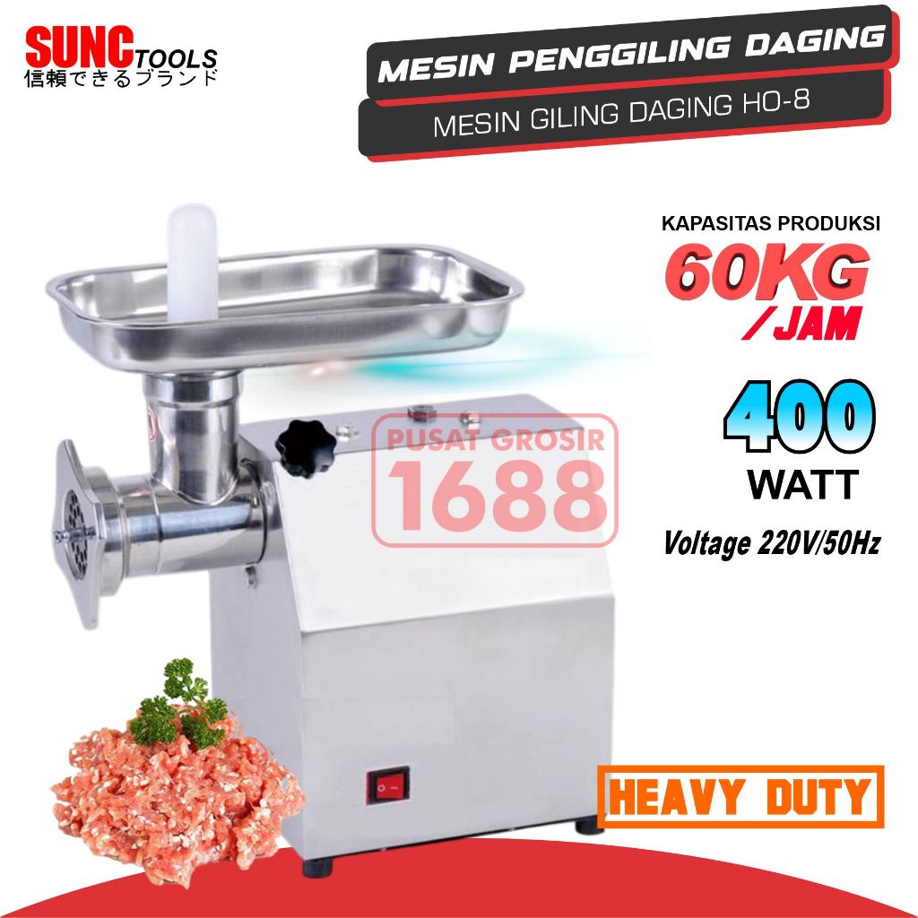 Jual Gilingan Penggiling Daging Listrik HO-8 / Meat Grinder Electrik ...