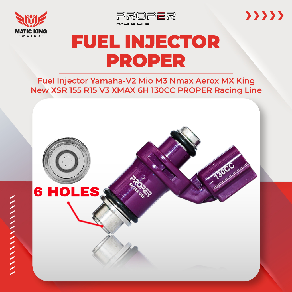 Jual PROPER Racing Line Injektor Injector Yamaha Nmax Aerox All New Mio ...