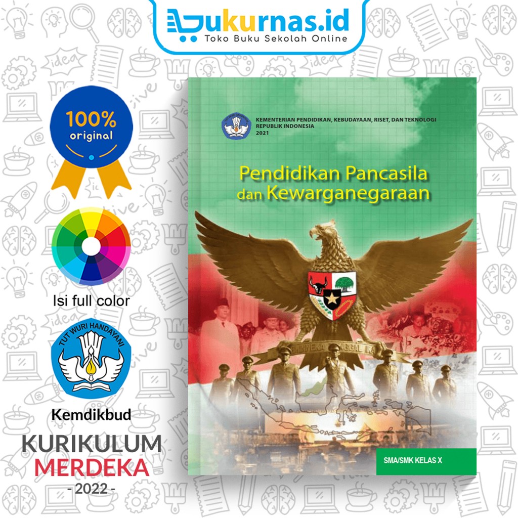 Jual Buku Siswa Pendidikan Pancasila dan Kewarganegaraan PPKn SMA/MA Kelas 10 Kurikulum Merdeka ...